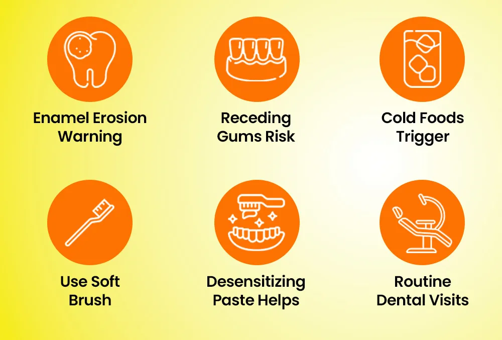 How to Deal with Sensitivity to Cold Food and Drinks?